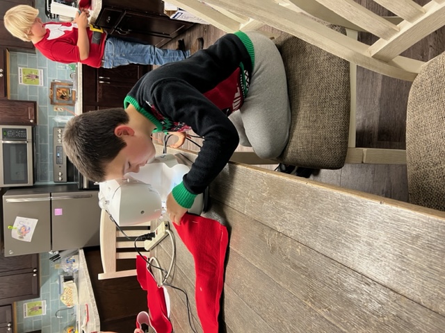 Hamburg CSD - 4th Grade Sewing Stockings